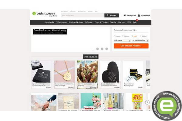 Erfahrungen mit design-3000.de