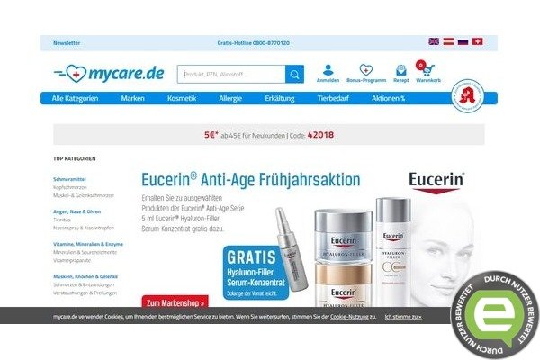 Erfahrungen mit mycare.de